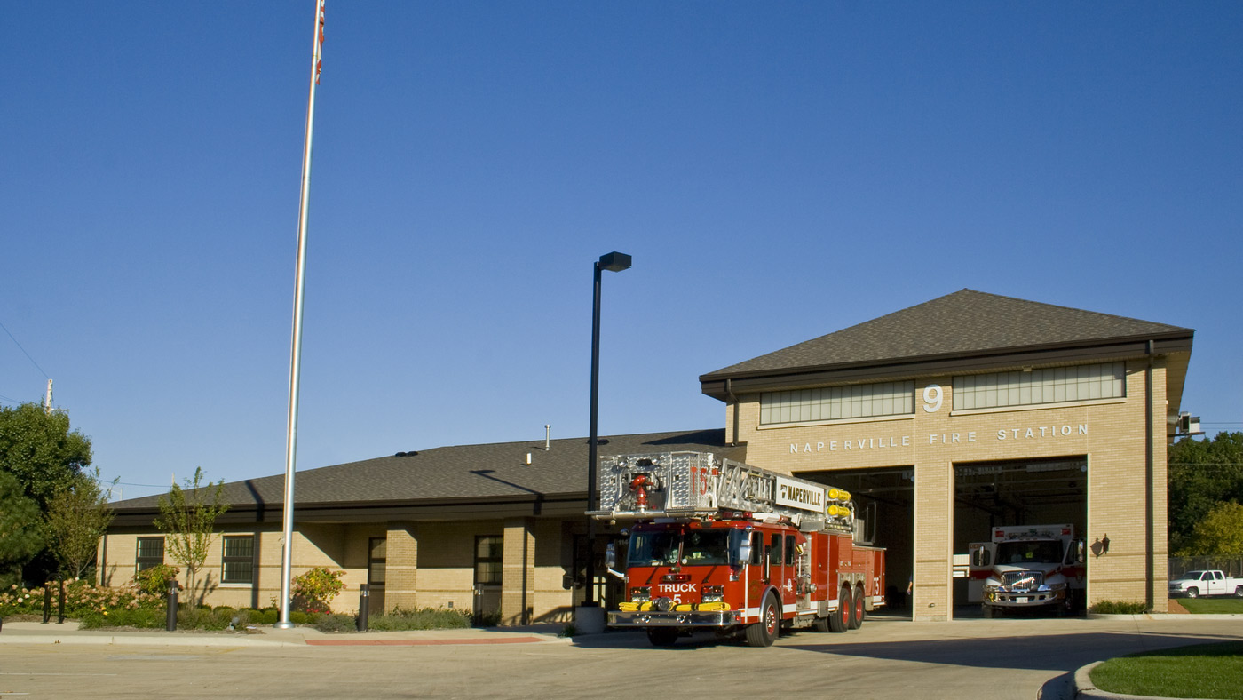 Cordogan, Clark & Associates : Municipal : Naperville Fire Station 9