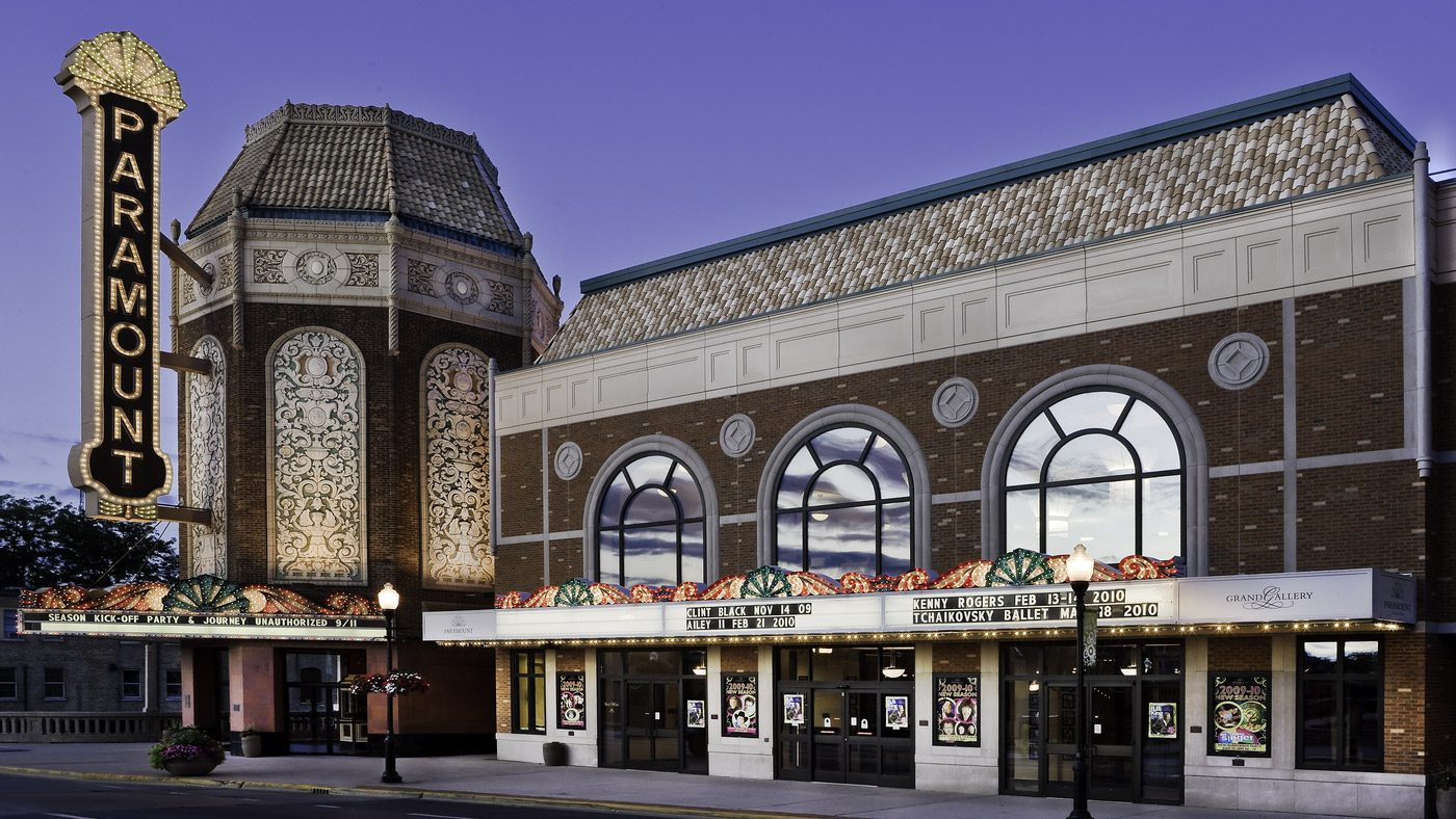 Cordogan, Clark & Associates : Municipal : Paramount Arts Center