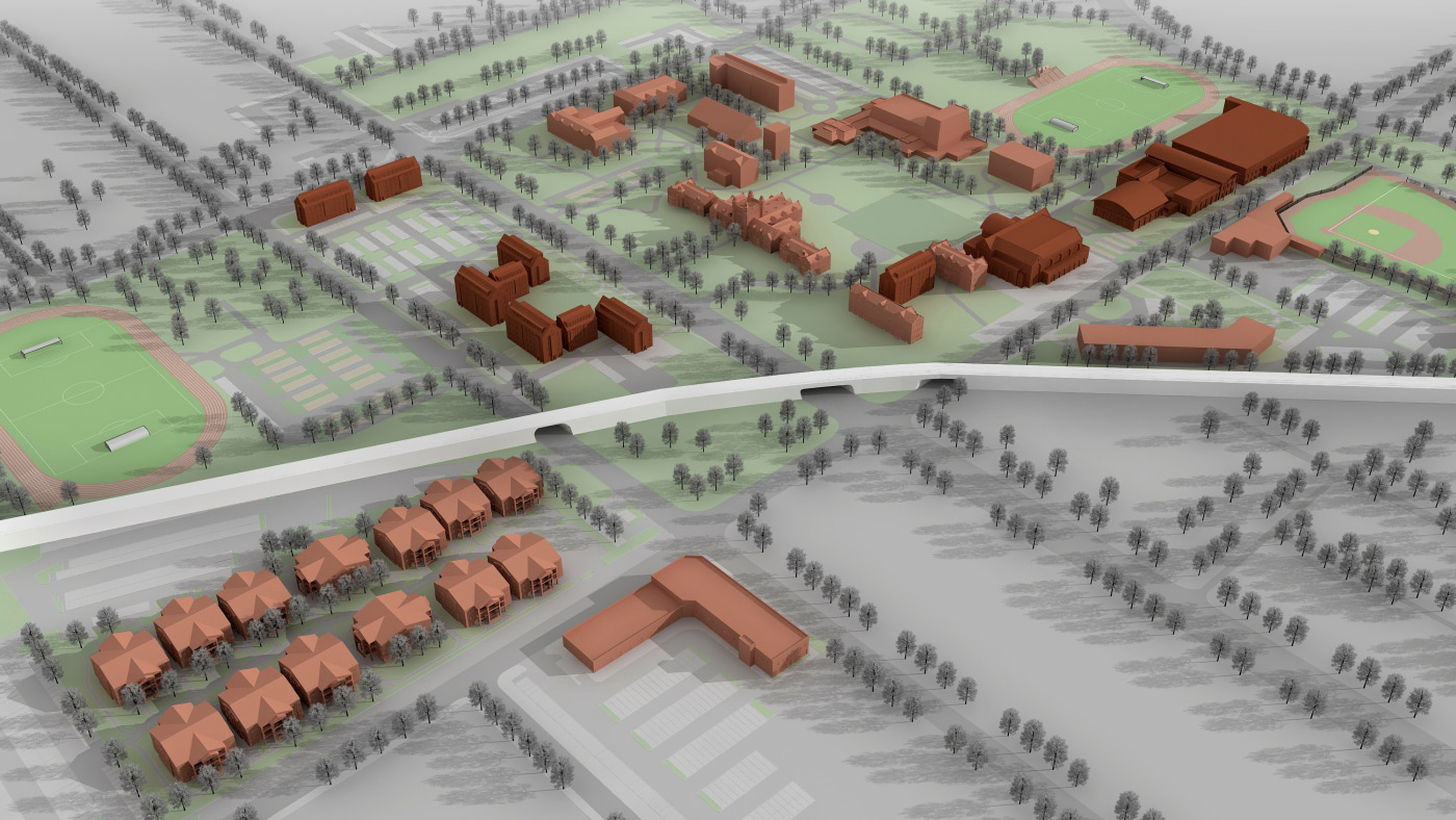 Cordogan, Clark & Associates : Educational : Millikin Master Plan