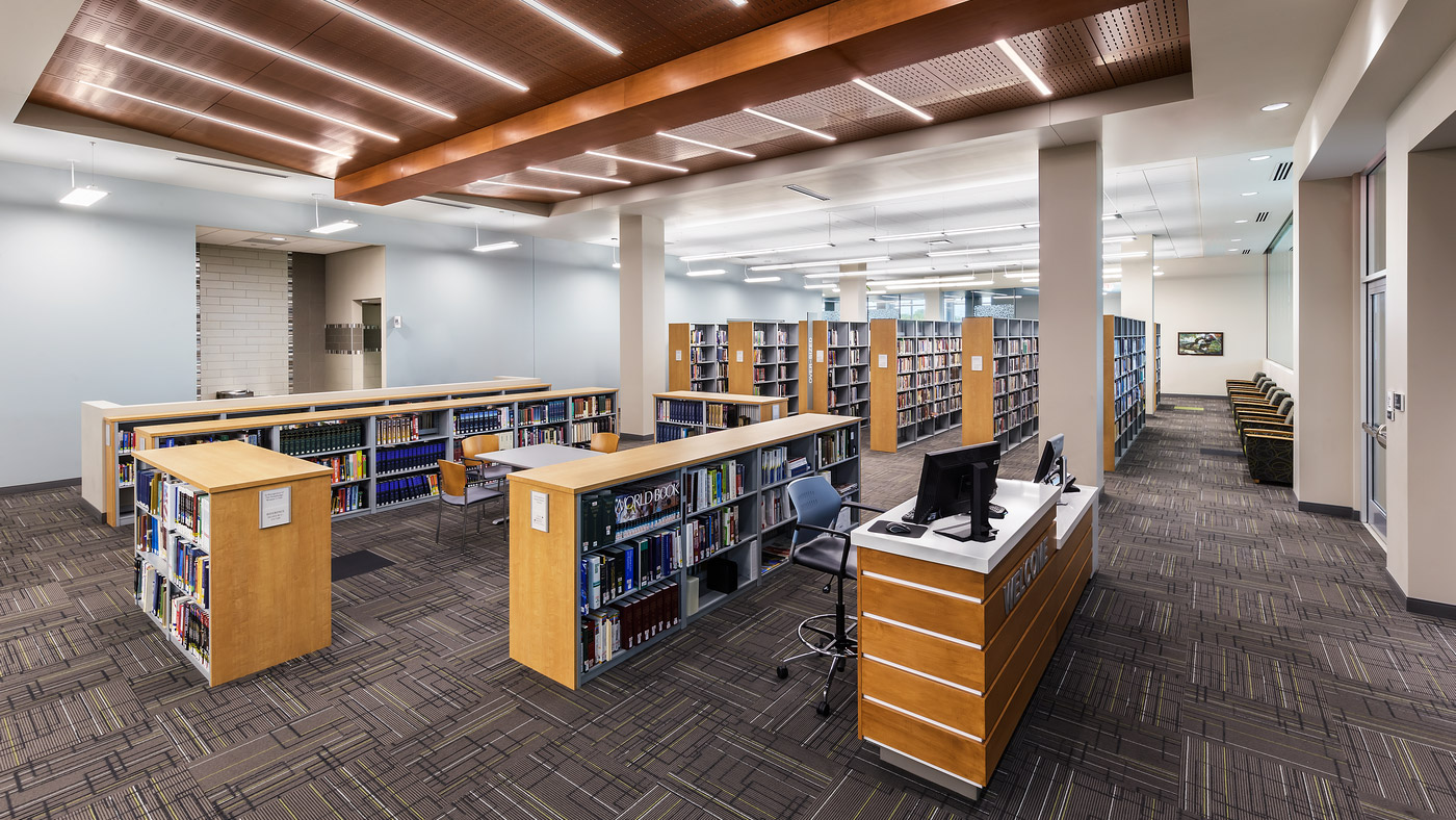 Cordogan, Clark & Associates : Civic / Cultural : Aurora Public Library