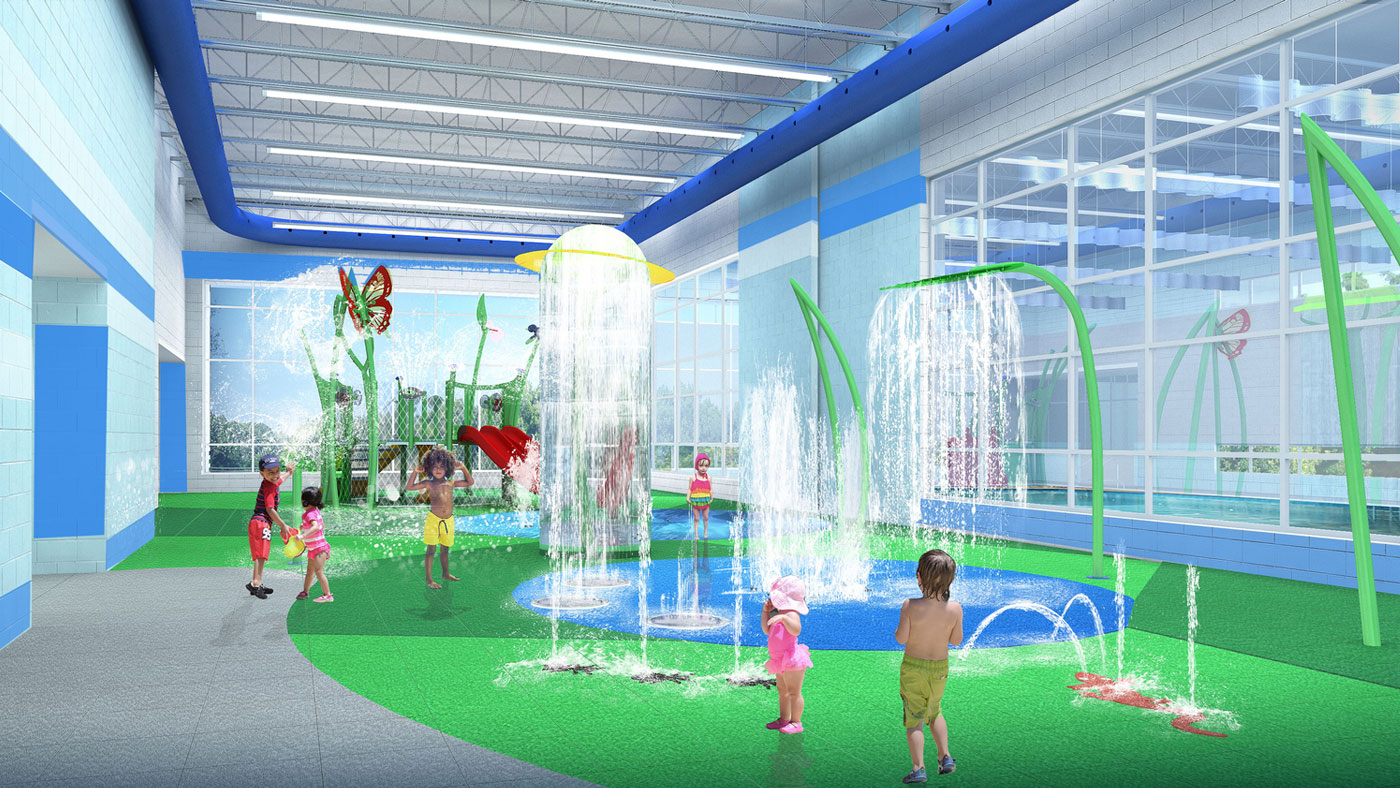 Cordogan, Clark & Associates : Recreational : Des Plaines Aquatic Center